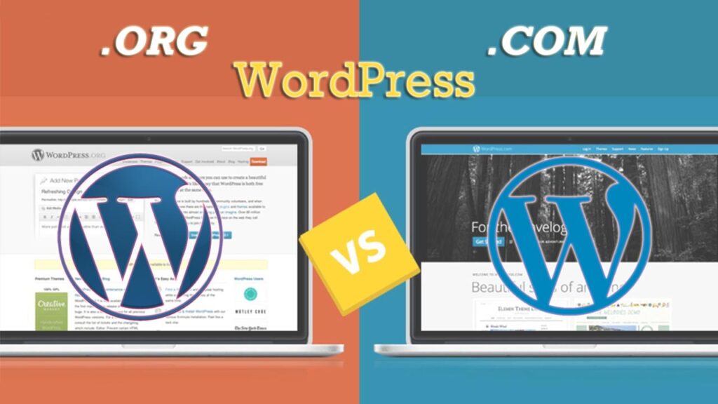 Qual é a Diferença entre WordPress com e WordPress org